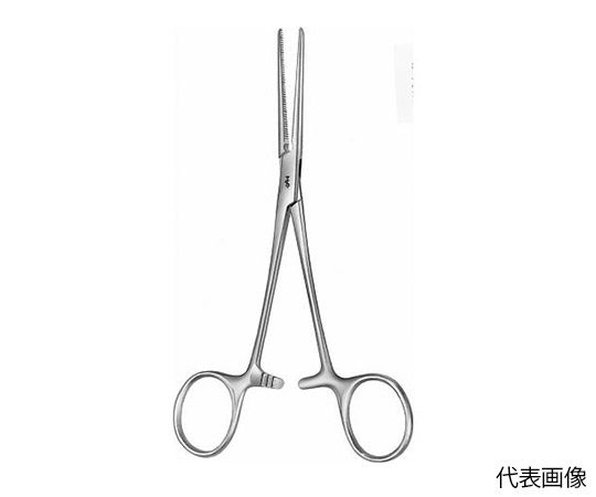 64-6367-06 止血鉗子 ロチェスター・ペアン 無鈎 反 16cm BH443R 【AXEL】 アズワン