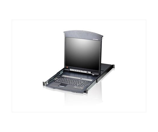 19インチLCD8ポートKVNドロワー KL1508シリーズ ATENジャパン 【AXEL】 アズワン