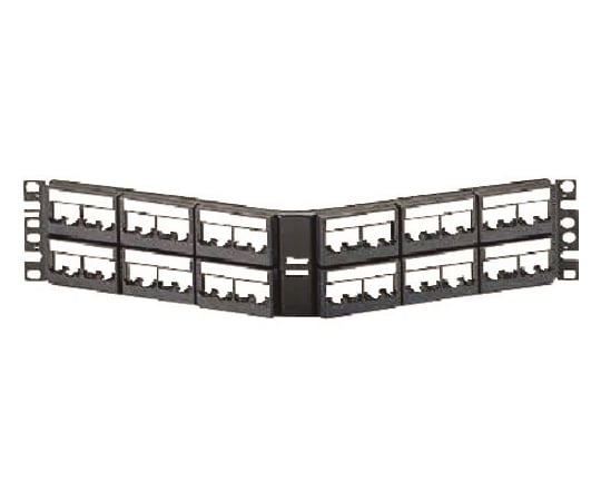 モジュラーパッチパネル枠 アングル型 CPPLAシリーズ パンドウイットコーポレーション 【AXEL】 アズワン