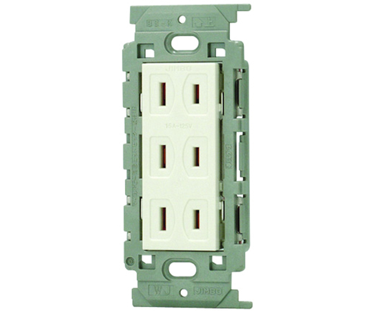 トリプルコンセント JEC-BNシリーズ 神保電器 【AXEL】 アズワン