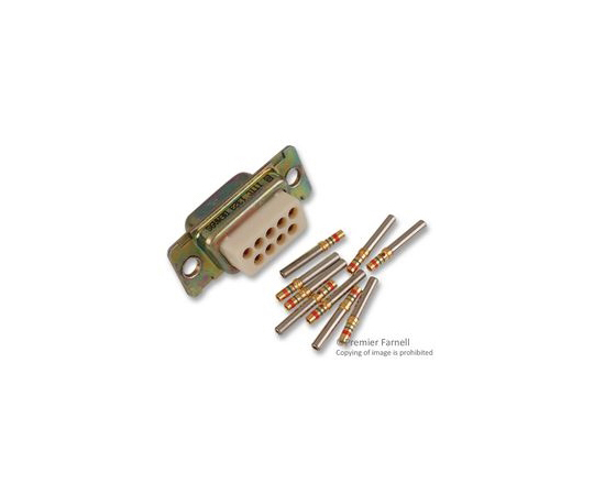 [現在受注を停止している商品です]D SUB CONN RCPT DE 9POS クリンプ DEMA9S 65-0692-40 【AXEL】 アズワン