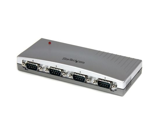 65-1892-45 4ポート USB-RS232C変換ハブ USB-シリアル D-Sub 9ピン（x 4）コンバータ/ 変換アダプタ ...