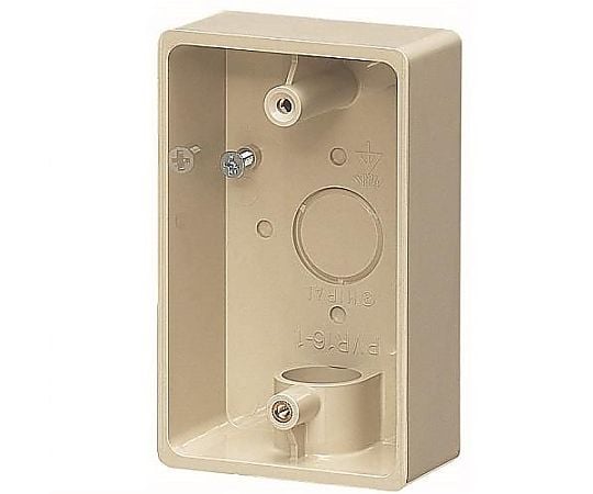 露出ボックス（VE管用/1方向）ベージュ EA940CSシリーズ 【AXEL】 アズワン