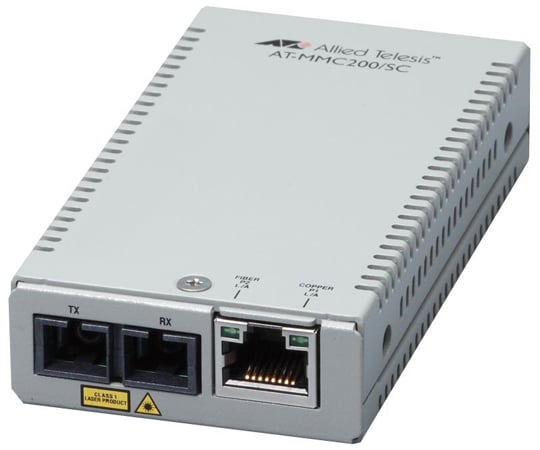 65-3397-30 メディアコンバーター AT-MMC200/SC 10/100BASE-TXx1 100BASE-FX SC x1 3575R 【AXEL】 アズワン