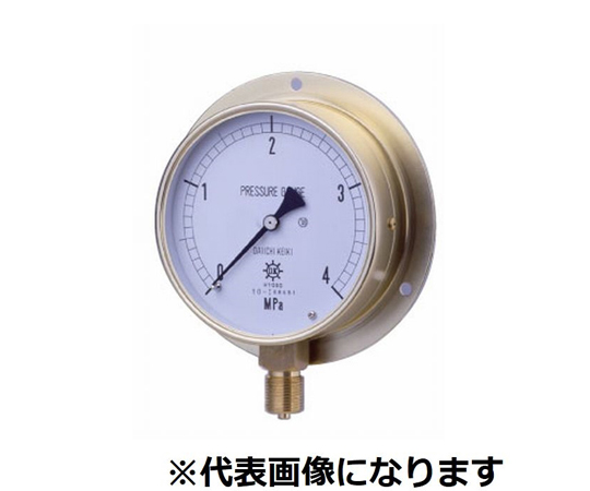 65-3602-14 HNT汎用圧力計 蒸気用・M B型 φ75 G3/8 0～0.4MPA BMT3/8-75:0.4MPA 【AXEL】 アズワン