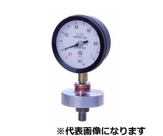 65-3628-56 Diaphragm Type Pressure Gauge Screw Type Diaphragm SUS316L ...