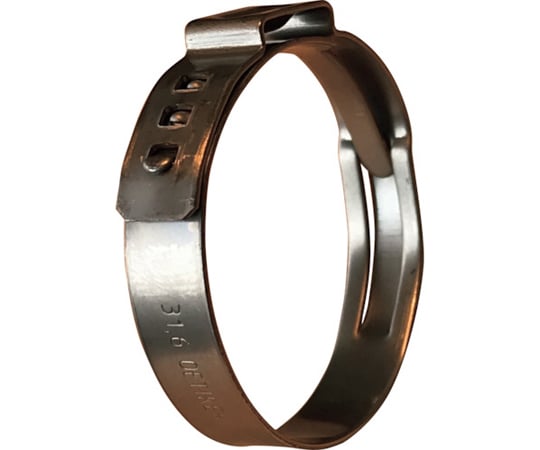 65-8639-38 PG167 ステップレスイヤークランプ Φ31.4 - 34.6mm 16700044 【AXEL】 アズワン