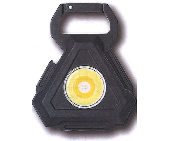 65-8716-36 充電式COBカラビナライト 三角型 ECL-2 【AXEL】 アズワン