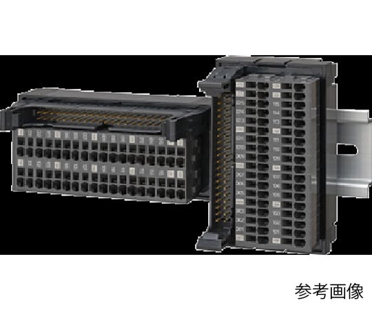 65-8746-22 超小型コネクタ端子台変換ユニット（汎用）50 XW2K-50G-T 【AXEL】 アズワン