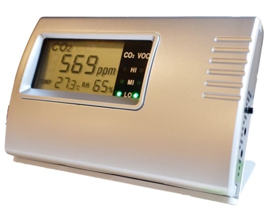 65-8749-10 IAQモニター （CO2+VOCs測定器） MB-350V 【AXEL】 アズワン