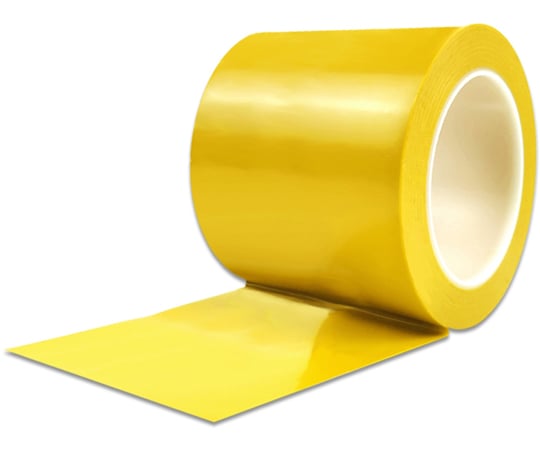 厚手PVCラインテープ PVC 幅100mm×22m 1巻入 J2353シリーズ セーフラン安全用品 【AXEL】 アズワン