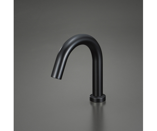 センサー水栓 電池 黒 ロング E1700DLシリーズ KVK 【AXEL】 アズワン