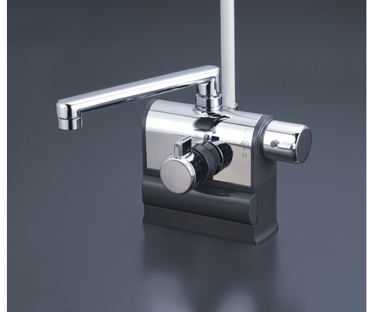 デッキ形サーモシャワー 右ハンドル仕様 KF3008シリーズ KVK 【AXEL】 アズワン