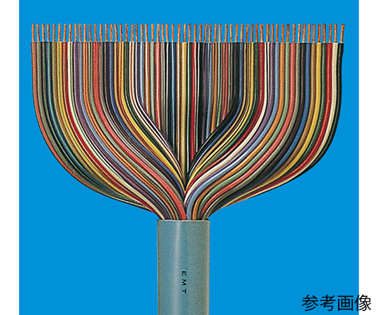 65-9013-40 電子機器用伝送ケーブル 0.3SQ 16芯 EMT 16X0.3SQ 【AXEL】 アズワン