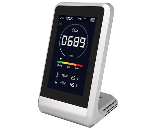 65-9236-19 卓上型CO2モニター BS-CO2D-ST01 【AXEL】 アズワン