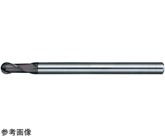 65-9567-22 無限高硬度用ボールエンドミル ボール半径（R）：R0.1 刃長（l）：0.2 全長（L）：50 MSBH230 R0.1 ...
