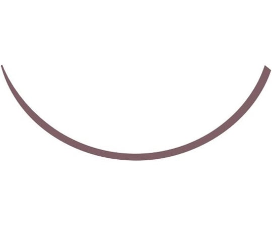 65-9633-16 血管結紮用TETRON TAPE（テトロンテープ） 針付テトロンテープ 白 3mm×50cm H-45 mm（シロッカー ...