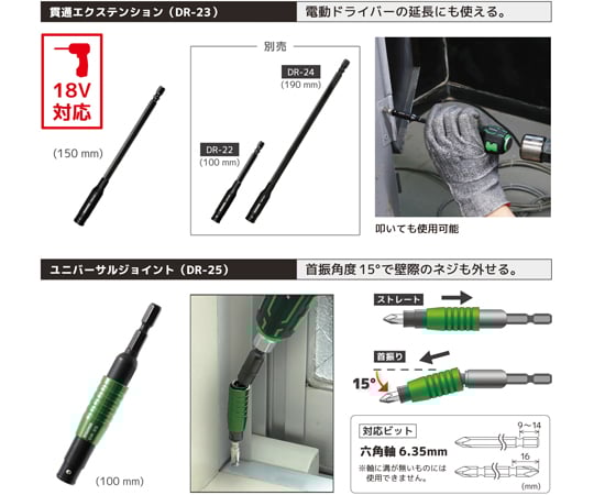 65-9685-32 合体工具 7点セット DXZ-06 【AXEL】 アズワン