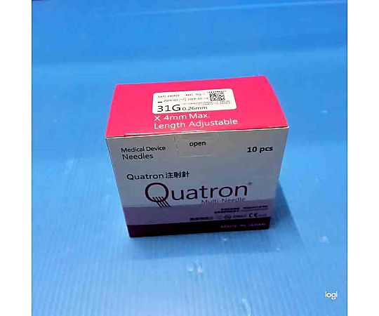 66-0017-62 注射針（Quatron®注射針）31G 10本入 NQ-1 【AXEL】 アズワン
