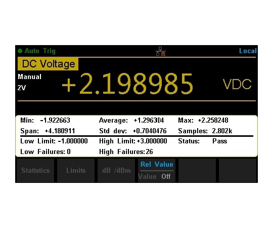 67-0324-12 SDM3000シリーズ 240,000カウント デジタル・マルチメータ 51/2桁 SDM3055 【AXEL】 アズワン