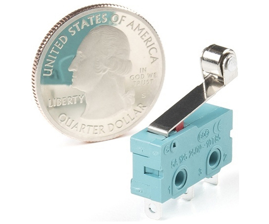 67 0421 81 Mini Microswitch Spdt （roller Lever） Com 18161 【axel】 アズワン 