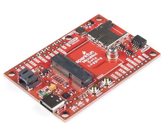 67-0423-16 SparkFun MicroMod Data Logging Carrier Board DEV-16829 【AXEL】 アズワン