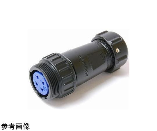 [現在受注を停止している商品です]NJWアダプター 防水型（シェルφ28・24極） NJW-2824-ADF12 67-0449-51 【AXEL】 アズワン