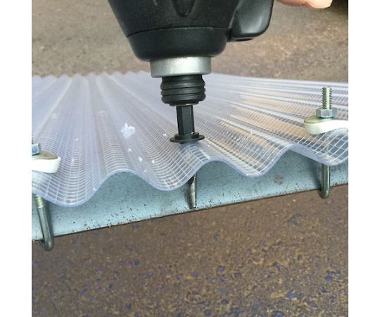 67-2232-92 BEST 波板ドリルセット（ラチェットハンドル・ドリル・ビット付） BWD-695S 【AXEL】 アズワン