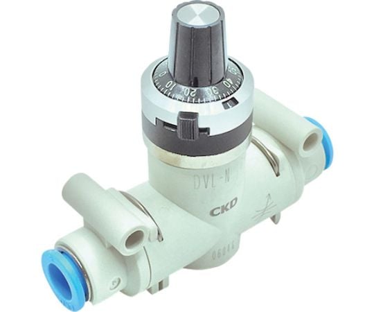 67-2274-45 ダイヤル付ニードルバルブ ニードル弁（禁油タイプ） DVL-N-10-H88-400 【AXEL】 アズワン