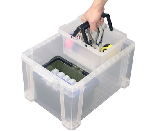 67-2283-17 セパレートバスケット クリア#25 SPB-N25C 【AXEL】 アズワン