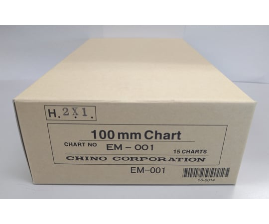 67-2521-94 記録紙 ELシリーズ、EL3000シリーズ、KLシリーズ、ALシリーズ用 15冊入 EM001 【AXEL】 アズワン