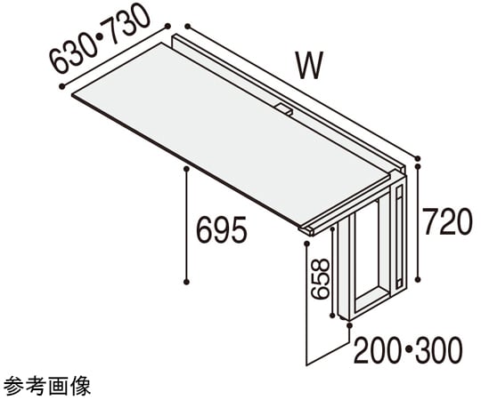 67-2646-29 Arcena-L/片面連結PF1006 OWPW 5-154-6120 【AXEL】 アズワン