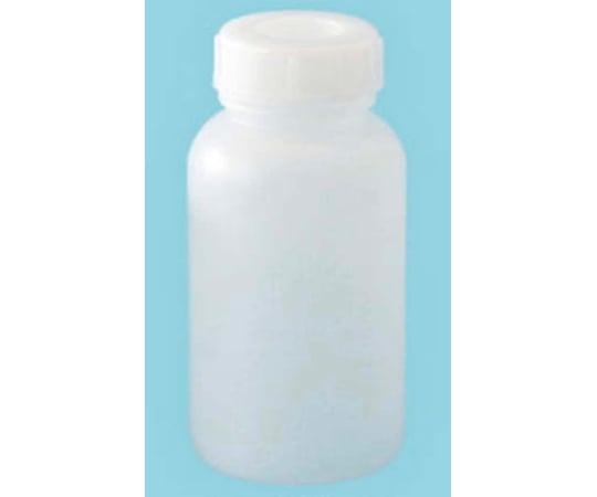 67-2982-92 広口瓶（ポリエチレン製）300mL（メモリ無しタイプ）（C/N付） A2-011-06 【AXEL】 アズワン