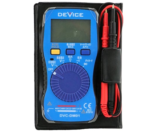 67-4547-68 DVCデジタルマルチメータ 1999 DVC-DM01 【AXEL】 アズワン