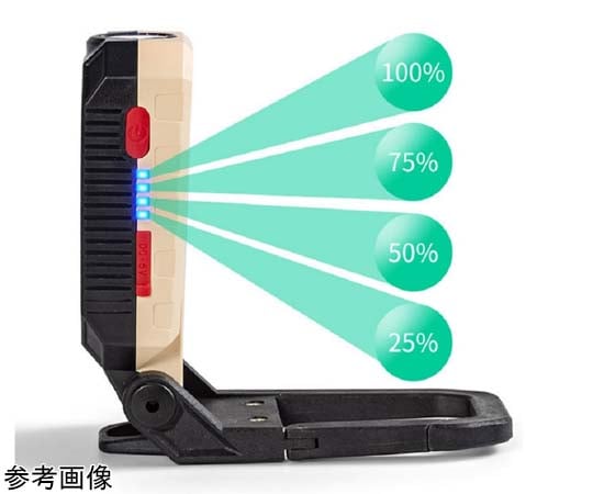 67-4920-22 LEDワークライト 充電式 カラビナフック・マグネット付き TRM-WL005 【AXEL】 アズワン