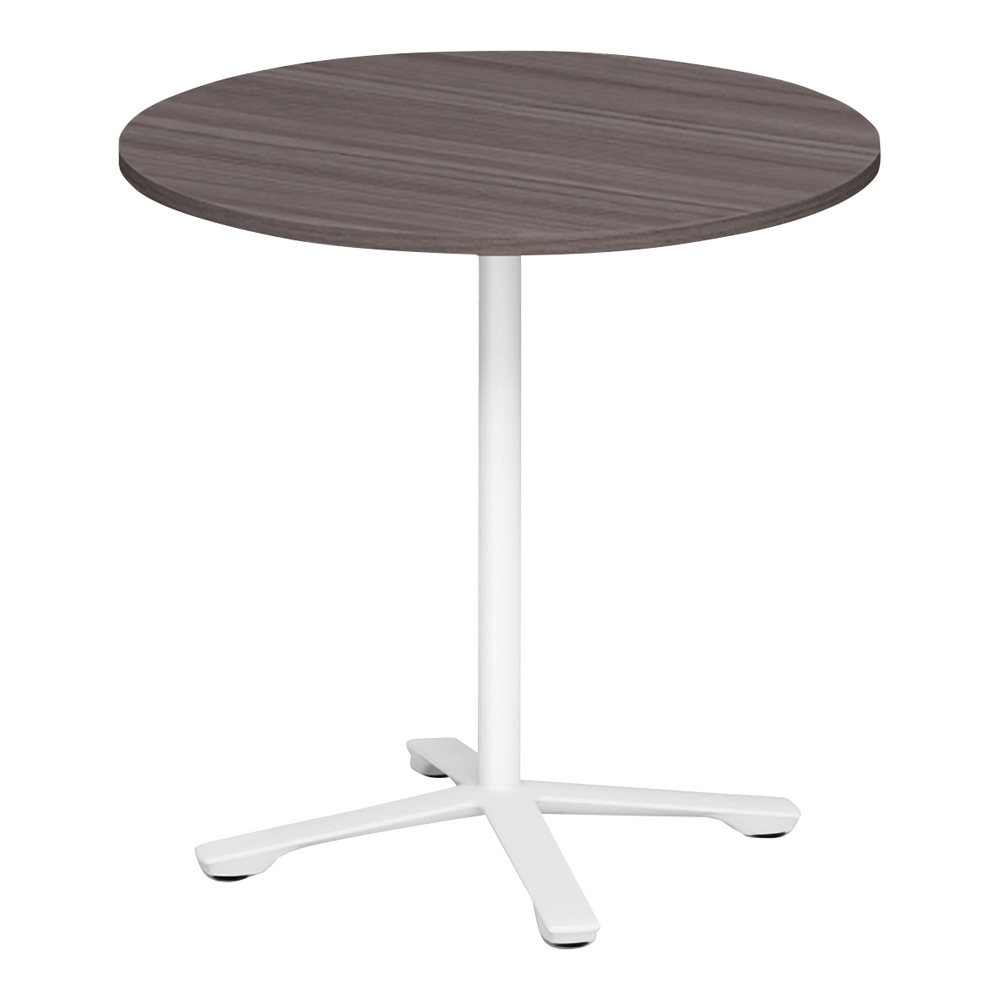 67-5199-06 ホバーテーブル 十字脚 昇降タイプ 円形 φ750 ×H720～1000 アッシュドオークD DDJL-077CNTA1WR 【AXEL】 アズワン