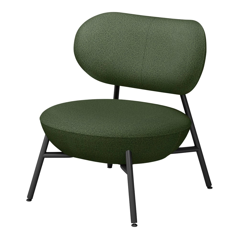 67-5199-12 ミートラウンジ 1シーターソファ アイビーグリーン KLF-201C-T1Q2 【AXEL】 アズワン