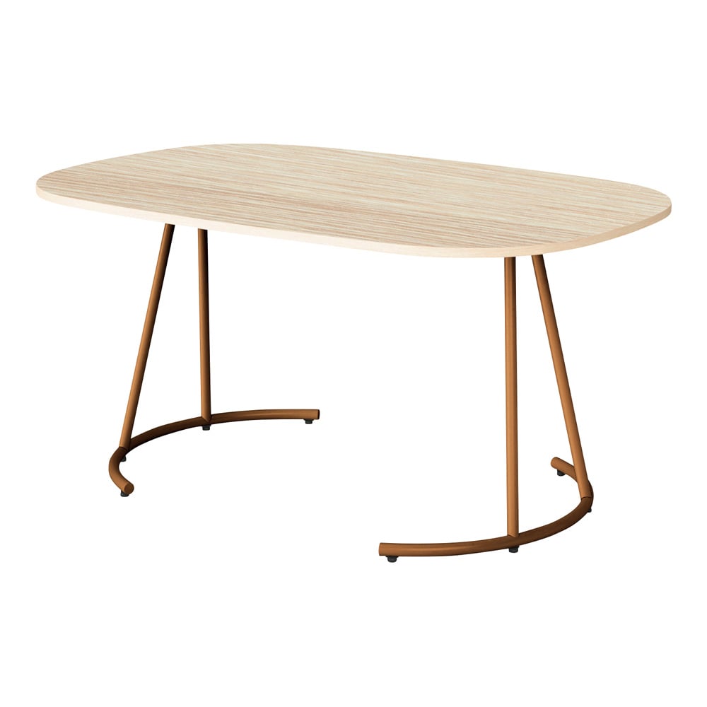 ミートラウンジ テーブル 脚：ZC/カッパー W900×D900×H650 KLFシリーズ イトーキ／ITOKI 【AXEL】 アズワン