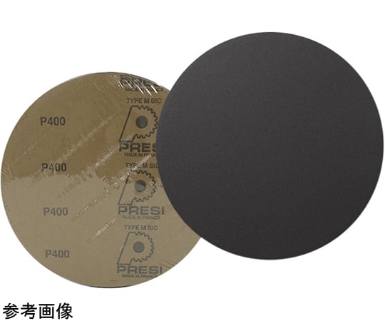 67-6442-40 SiC耐水研磨紙（REFLEX専用 φ200mm P400 25枚入） 24580-25 【AXEL】 アズワン