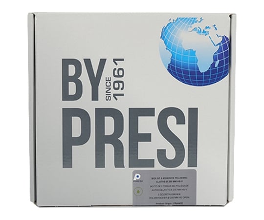 67-6442-40 SiC耐水研磨紙（REFLEX専用 φ200mm P400 25枚入） 24580-25 【AXEL】 アズワン