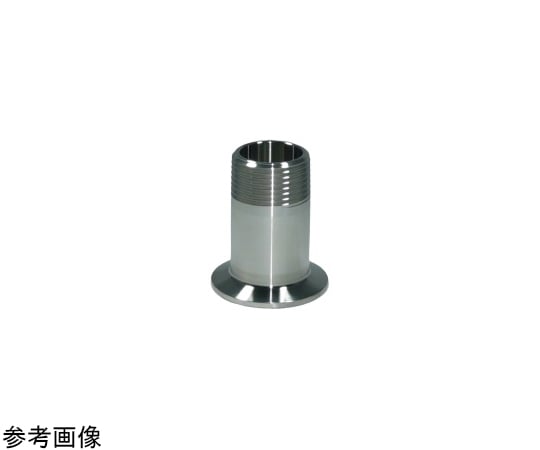 67-6444-13 SUS304 ヘルール管用オネジアダプタ 2S*R11/4*70L E ZFA-RS1-20S*32-VE 【AXEL】 アズワン