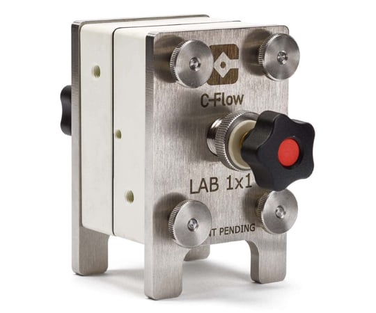 67-6658-80 ラボ用電気化学セル 185×304×140mm C-Flow Lab 1×1 【AXEL】 アズワン
