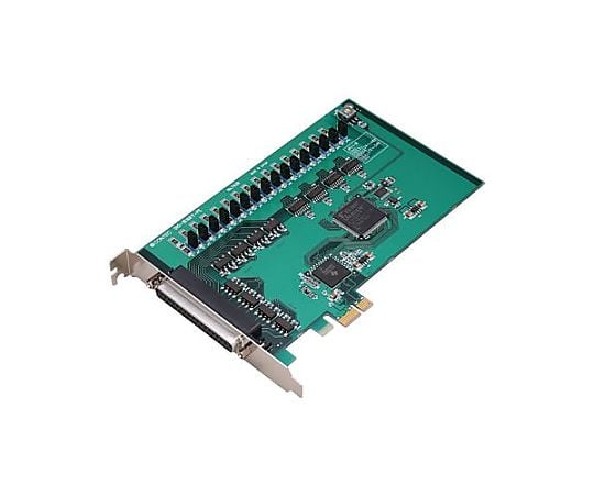 67-7504-94 PCI Express対応高電圧用無極性タイプ絶縁型デジタル入出力ボード DIO-1616RY-PE 【AXEL】 アズワン