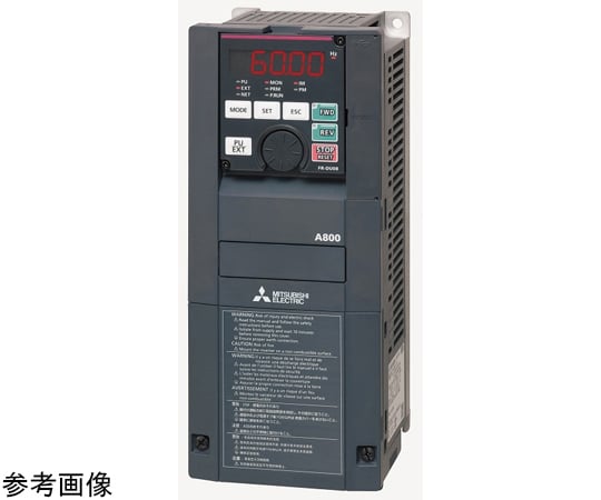 67-8181-99 インバータ 定格容量（kW）：0.75kW FR-A820-0.75K-1 【AXEL】 アズワン