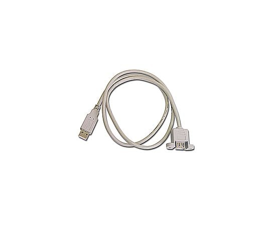 [現在受注を停止している商品です]ケース用USBケーブル 背面コネクタタイプ 10本 USB-002E10 67-9090-64 【AXEL】 アズワン