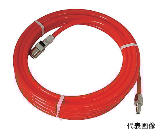 ブレードホースカップリングセット MFX付レッド 6.5×10 BH-6.5シリーズ 千代田通商 【AXEL】 アズワン