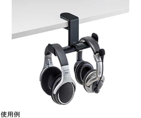 回転式ヘッドホンフック PDA-STNシリーズ サンワサプライ 【AXEL】 アズワン