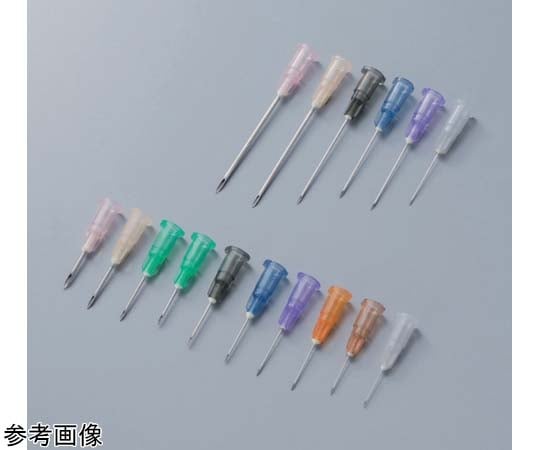 68-0579-73 【動物用】注射針 滅菌済 24G×1"R.B 100本入 017049 【AXEL】 アズワン