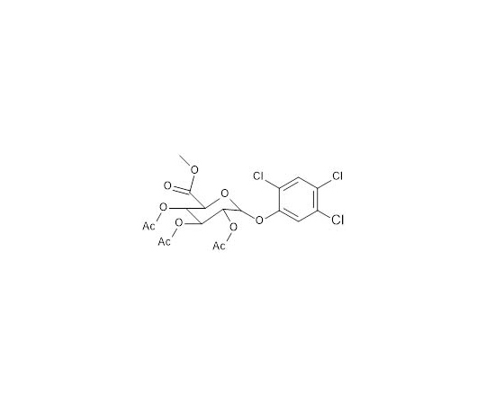 68-0591-26 2,4,5-Triphenol glucuronide Methylester triacetate ...