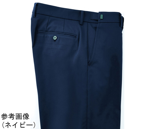68-0926-27 ENJOYNoir パンツ Double Cloth by BRING Material ウエスト86cm ネイビー NAM021 【AXEL】 アズワン